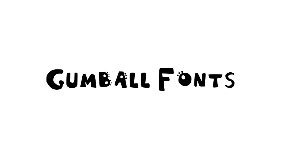 Gumball Fonts by Objectterrorhoney2 on DeviantArt