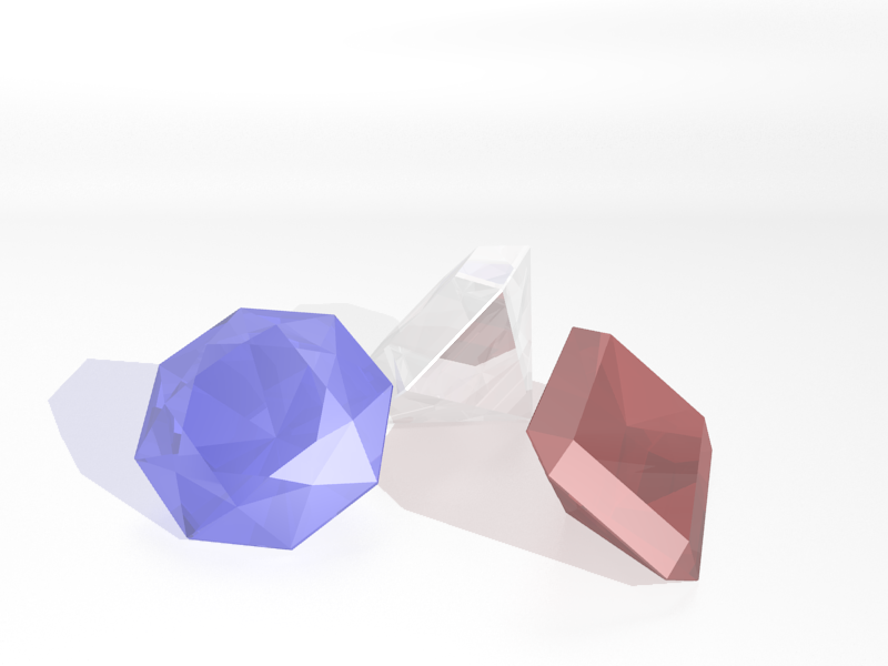 3D Models - Gems by endsdawn on DeviantArt