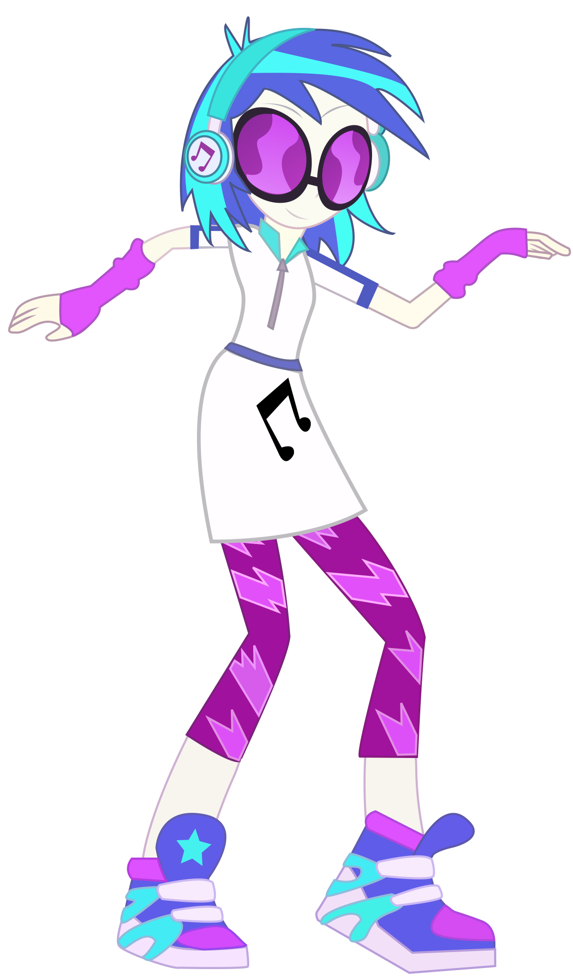 DJ Pon-3 equestria girls by Asaf1055 on DeviantArt