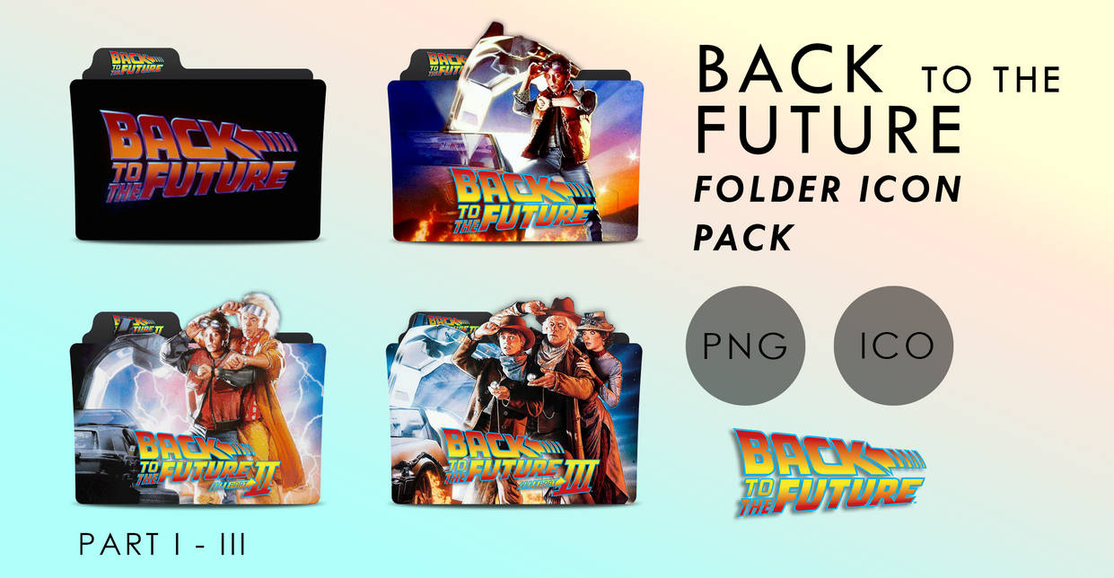 Back to the Future Folder Icon Pack by purejoyandhappiness on DeviantArt