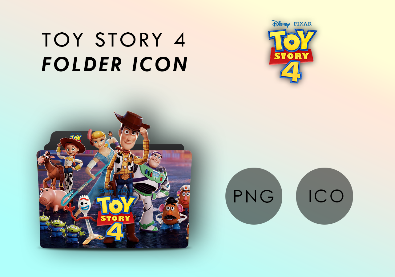 Toy Story 4 Folder Icon by purejoyandhappiness on DeviantArt
