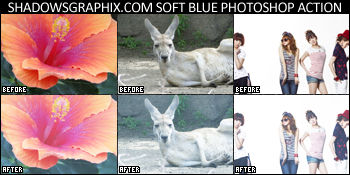 Soft Blue Photoshop Action by shadowedwolf8695 on DeviantArt