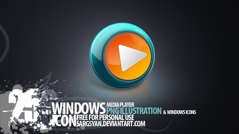 Windows Media player Icon by sargsyan on DeviantArt