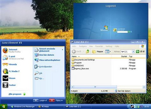 Luna Element Blue by Tornado5 Theme For Windows XP by Karlis12 on ...