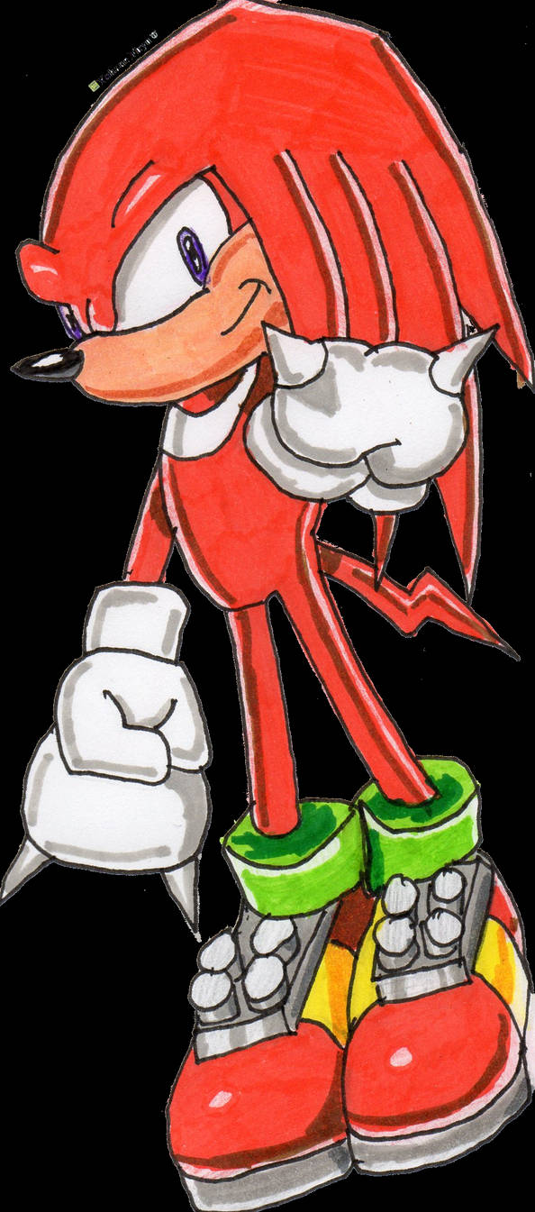 Knuckles the Echidna by Yohane-Ryuzo on DeviantArt