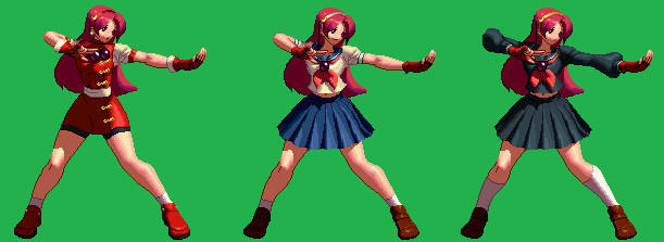 KOF XII atena customize by armentis on DeviantArt