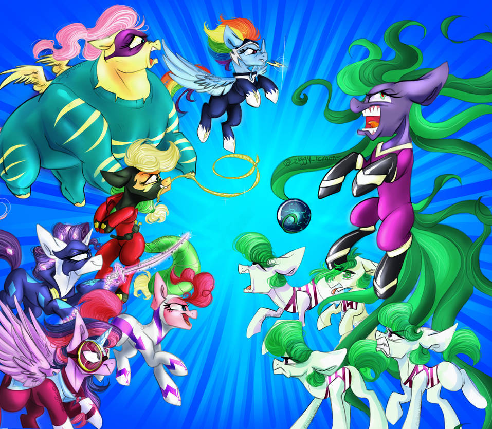 Power Ponies!!! by ziggylemon on DeviantArt