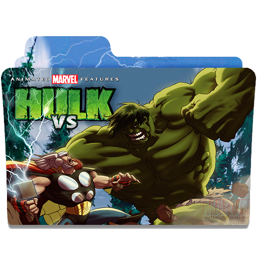 Hulk vs Thor Folder Icon by charlitosway78 on DeviantArt