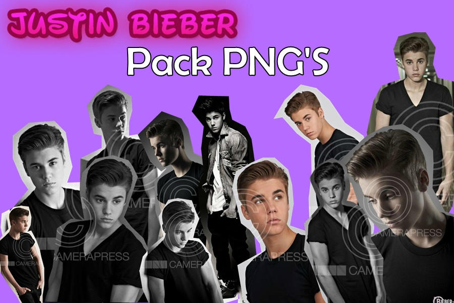 Pack PNG'S Justin Bieber by ValeGarcia on DeviantArt
