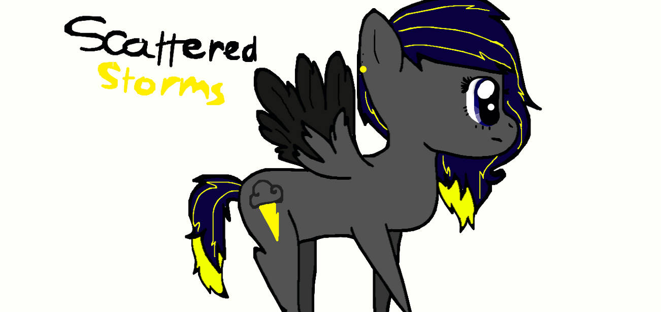 scattered storms oc mlp fim by skaiANIMATIONS on DeviantArt