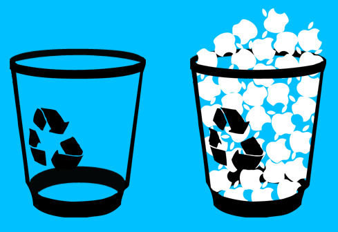 Apple Recycle Bin by zyrumtumtuggermaomao on DeviantArt