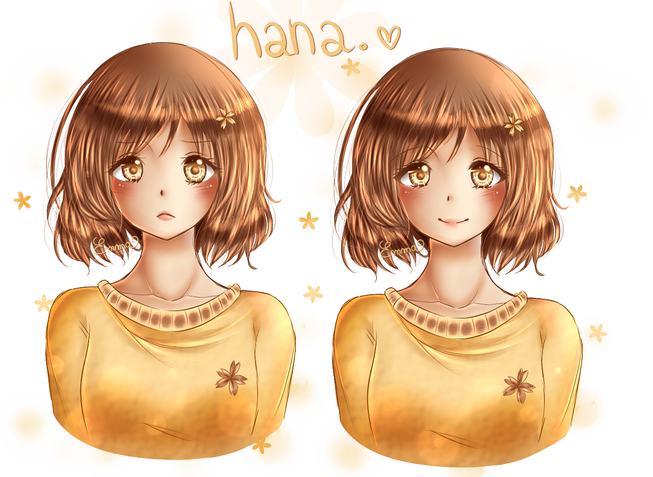 Hana.~ by Emma-Drawing on DeviantArt