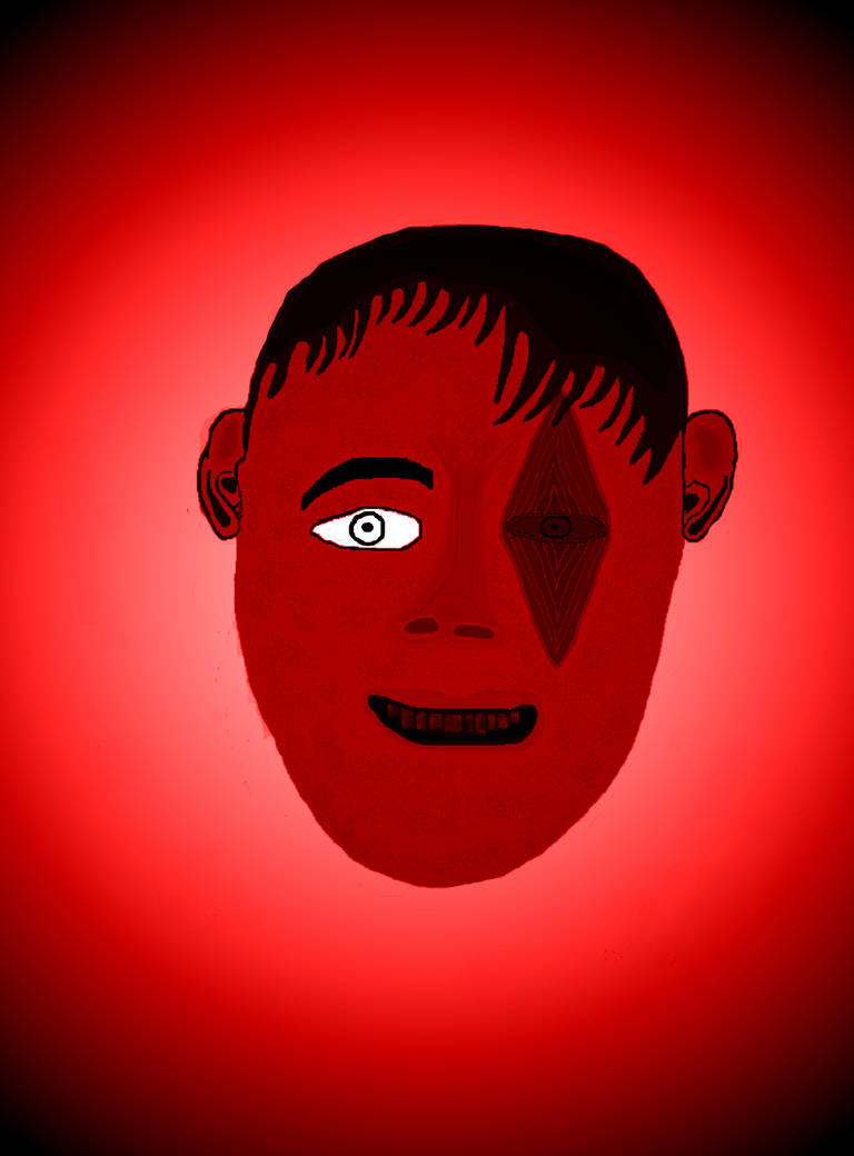 Shadow's face in red background by SHADOWShurtugal123 on DeviantArt