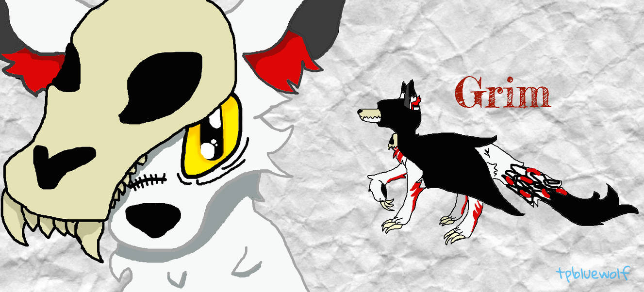 grim OC by tpbluewolf on DeviantArt