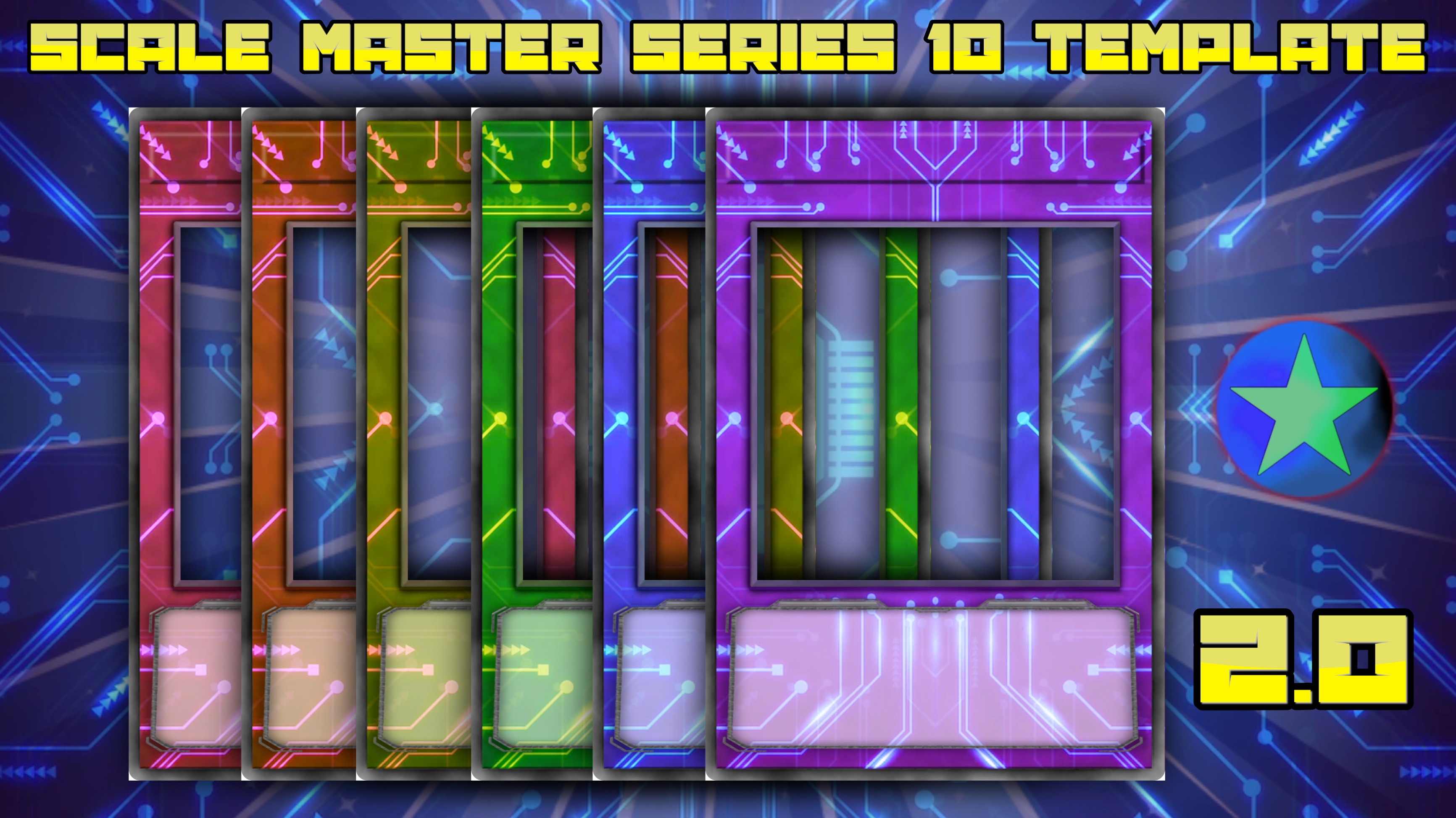 Scale Masters Series 10 Templates by GraysonGoodwin on DeviantArt