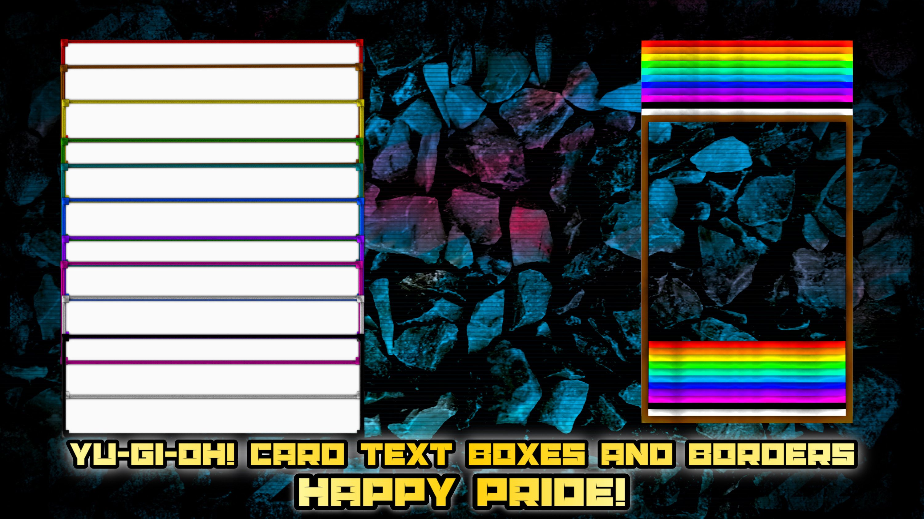 Yu-Gi-Oh! Card Textboxes and Boarders by GraysonGoodwin on DeviantArt