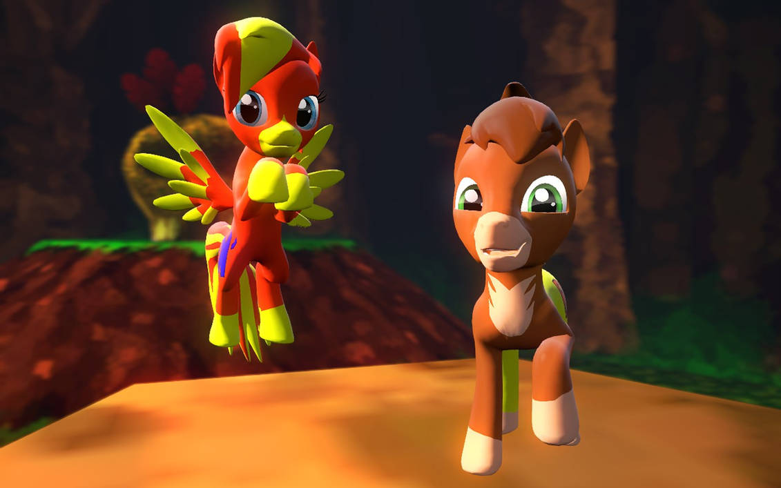[DL] Banjo-Kazooie as Ponies by The1996Hedgehog on DeviantArt