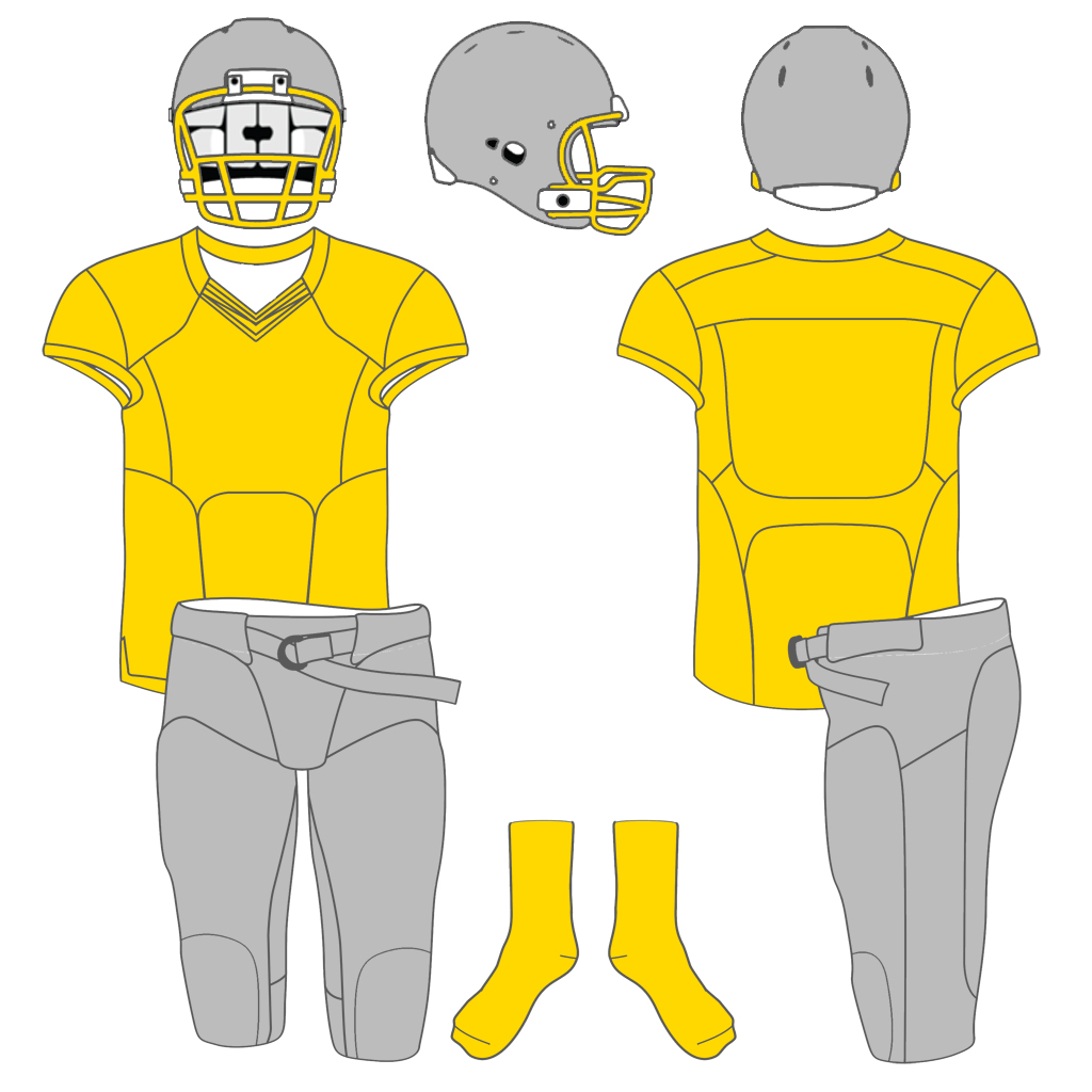 Blank Football Uniform Template