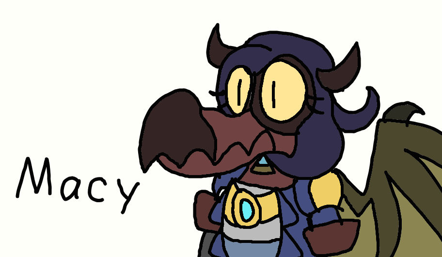 So... I tried drawing Macy using DeviantArt Muro.. by MacyGames702 on ...