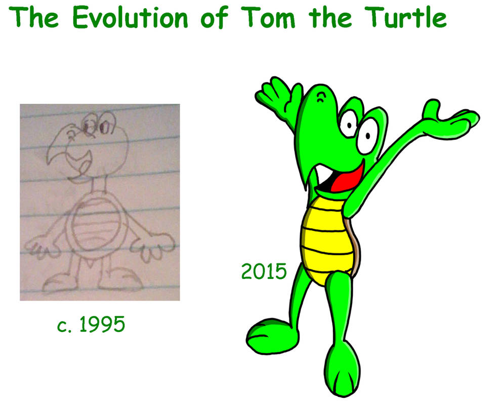 The Evolution of Tom the Turtle by Al-Guien on DeviantArt
