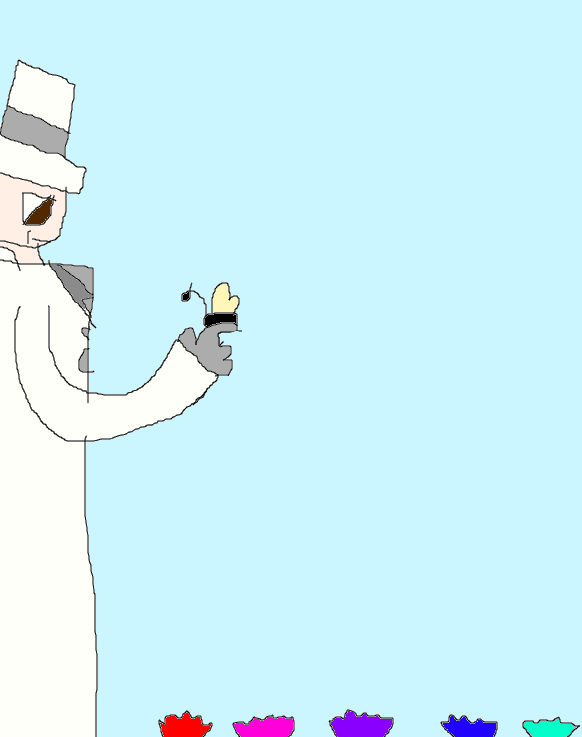 The Numbertaker and the Gold Butterfly. by rollerbrawl895 on DeviantArt