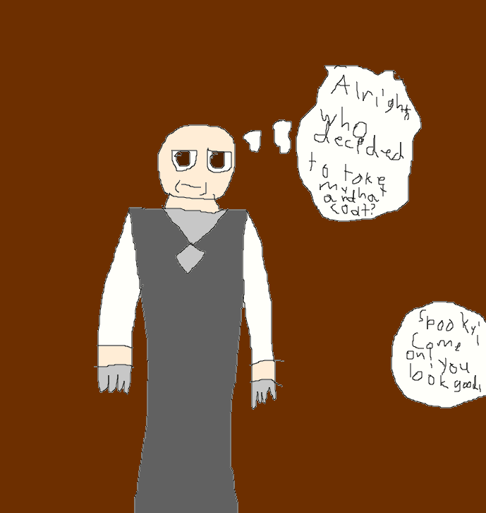 The Numbertaker without his hat and coat. by rollerbrawl895 on DeviantArt
