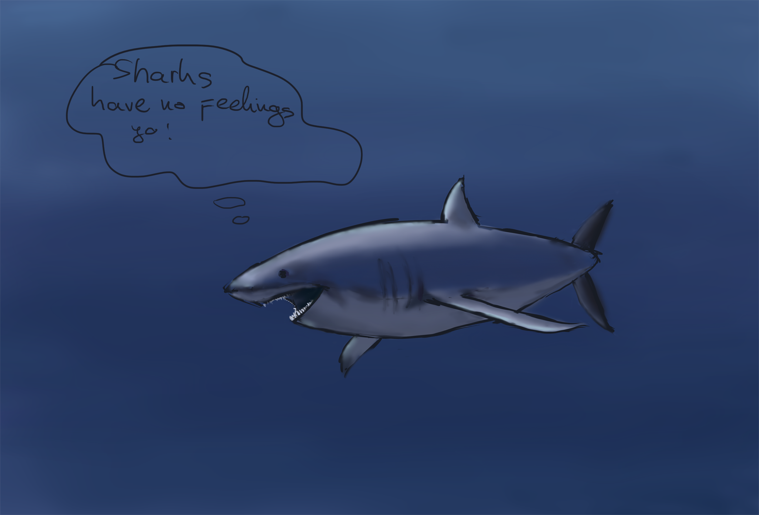 Sharky by PigeonDoeo on DeviantArt