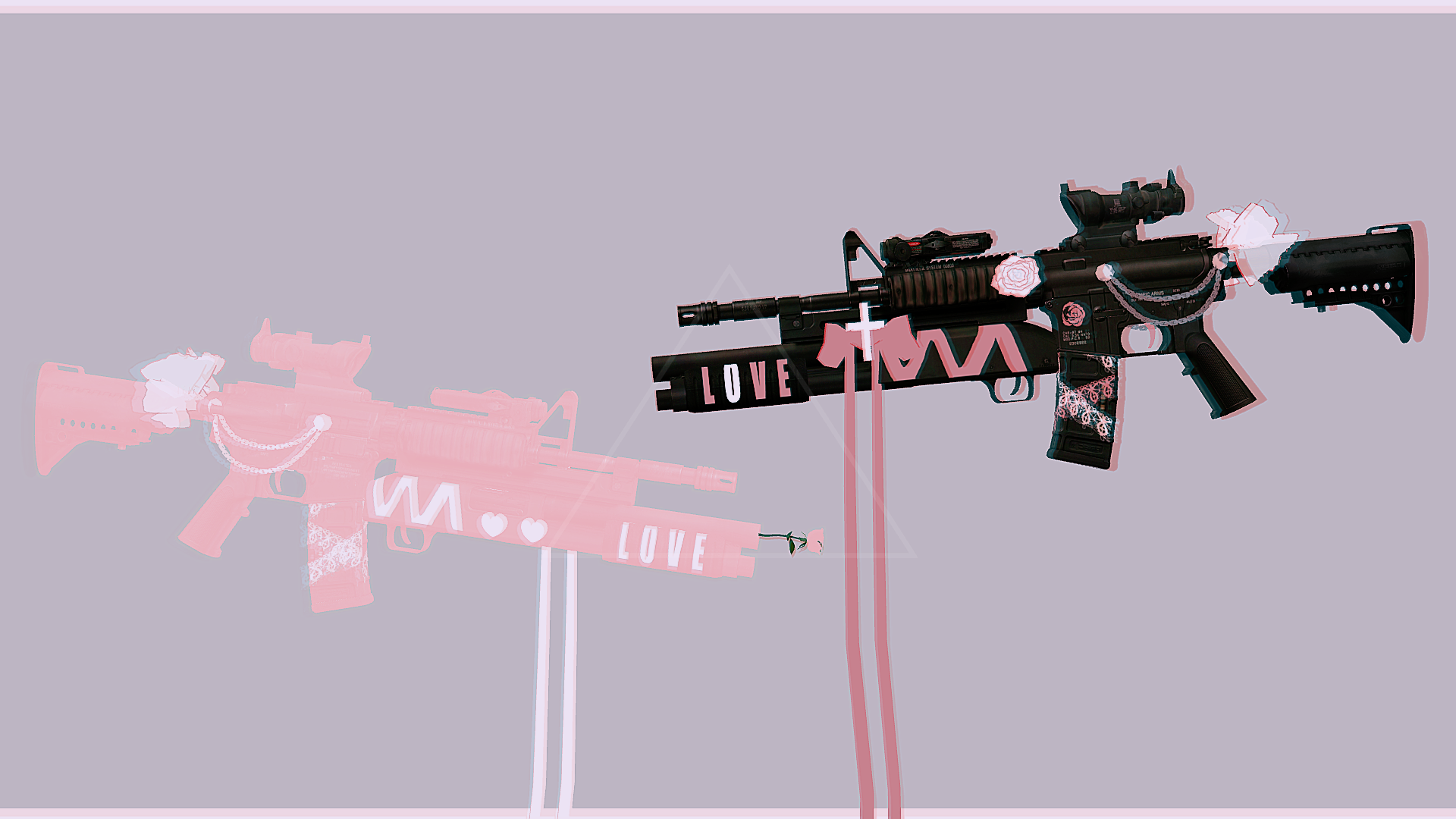 [DL]Rose M4A1 Masterkey by 77kings on DeviantArt