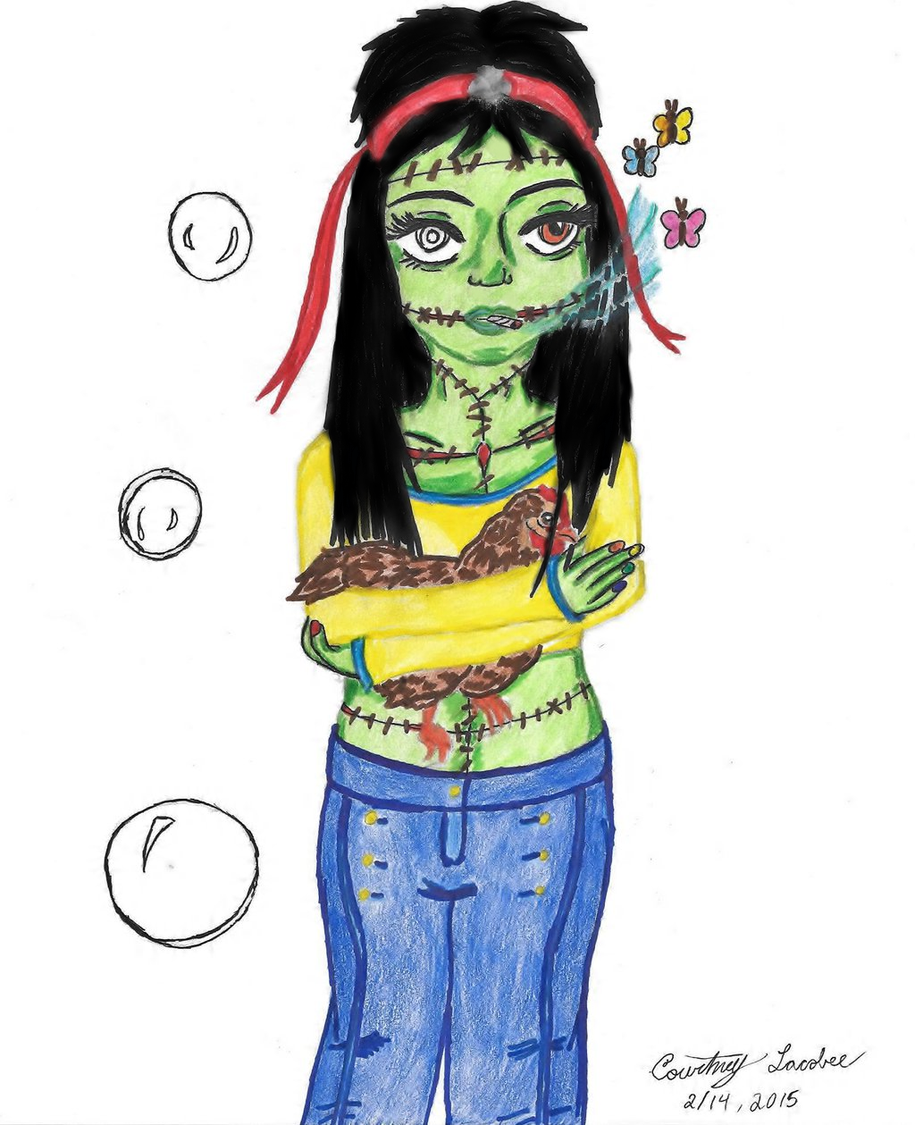 Mariska : The Hippie Zombie Updated by Gothicmewmew16 on DeviantArt