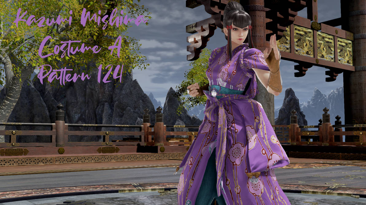 Kazumi Mishima - Costume A - Pattern 124 by zurazumi on DeviantArt