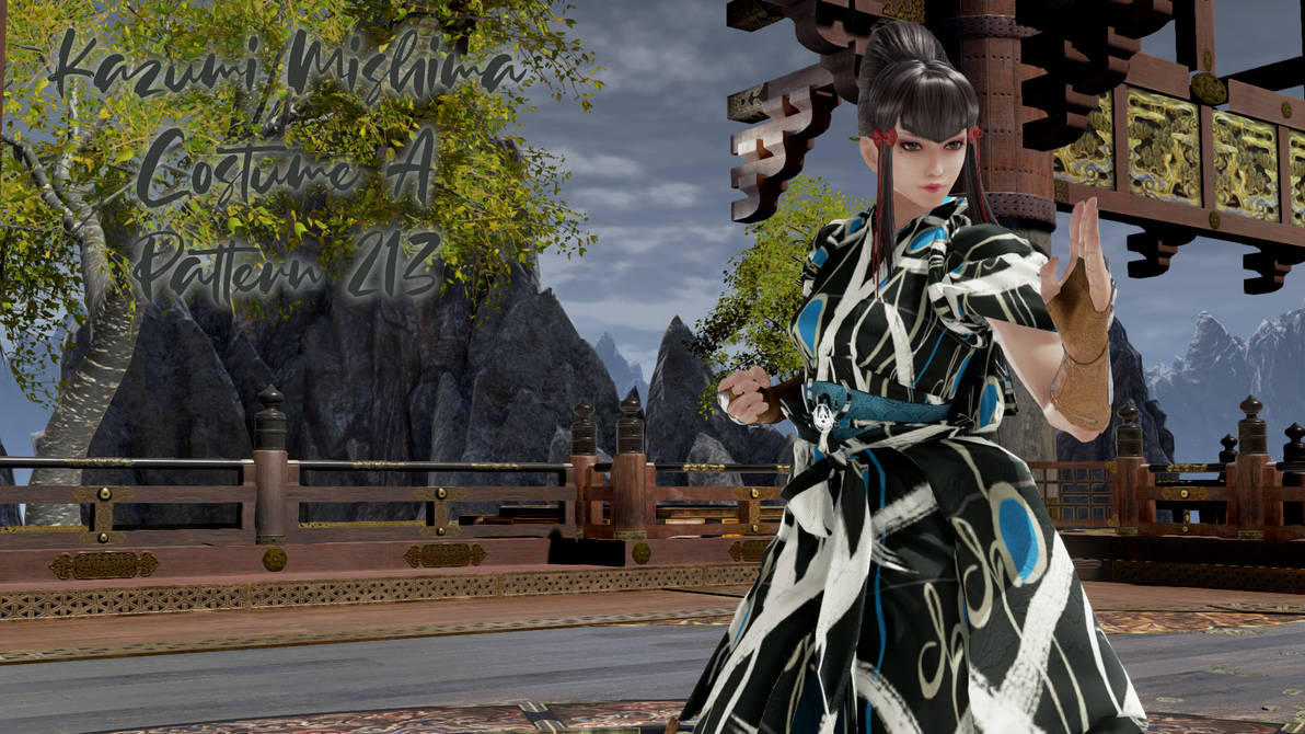 Kazumi Mishima - Costume A - Pattern 213 by zurazumi on DeviantArt