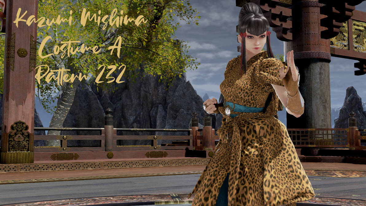 Kazumi Mishima - Costume A - Pattern 232 by zurazumi on DeviantArt