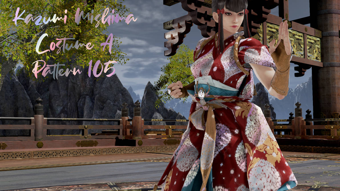 Kazumi Mishima - Costume A - Pattern 105 by zurazumi on DeviantArt