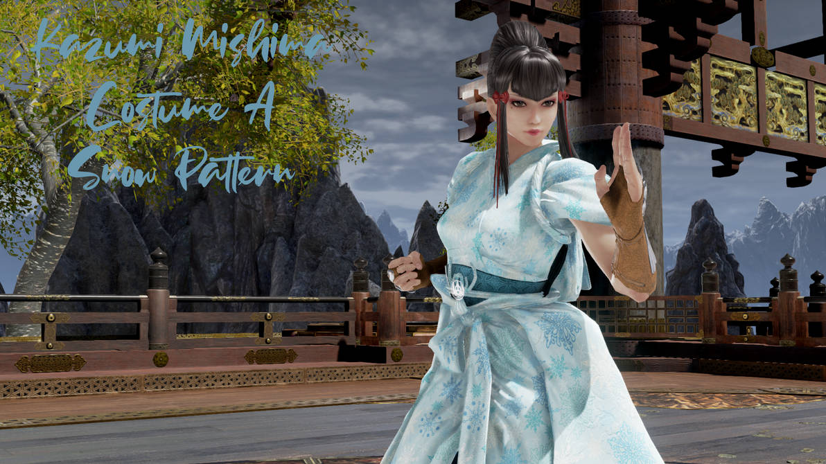 Kazumi Mishima - Costume A - Snow Pattern by zurazumi on DeviantArt