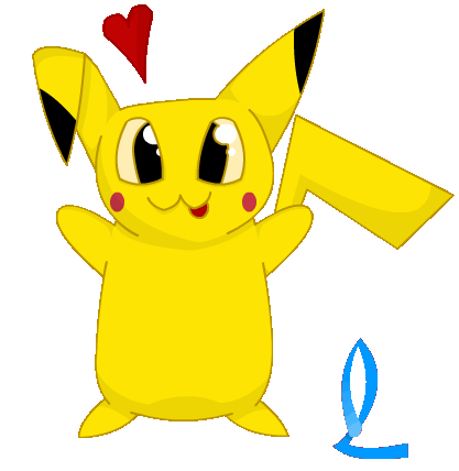 Pikachu hugs by L0rentz on DeviantArt