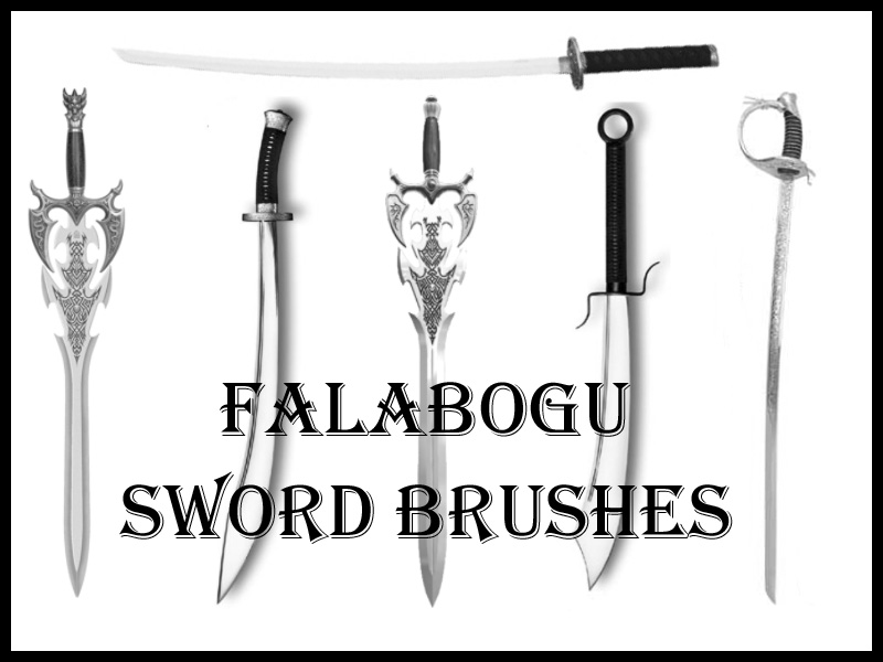 SWORD BRUSHES by Falabogu by falabogu on DeviantArt