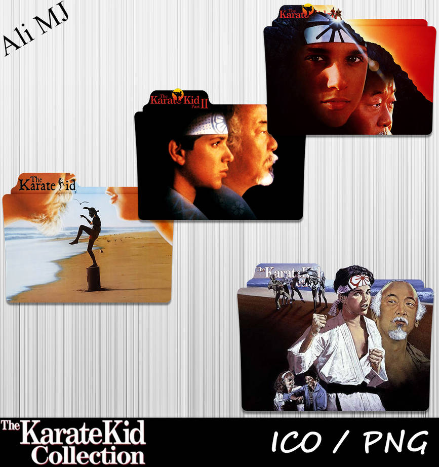The Karate Kid Collection (1984-1989) Folder Icons by AliMj on DeviantArt