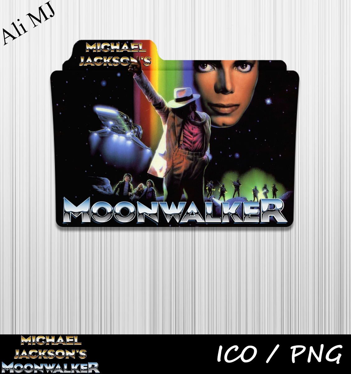MoonWalker (1988) Folder Icon by AliMj on DeviantArt