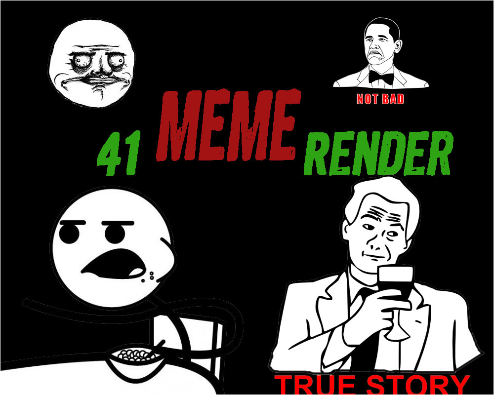 MEME RENDERS PACK by Biclaw on DeviantArt