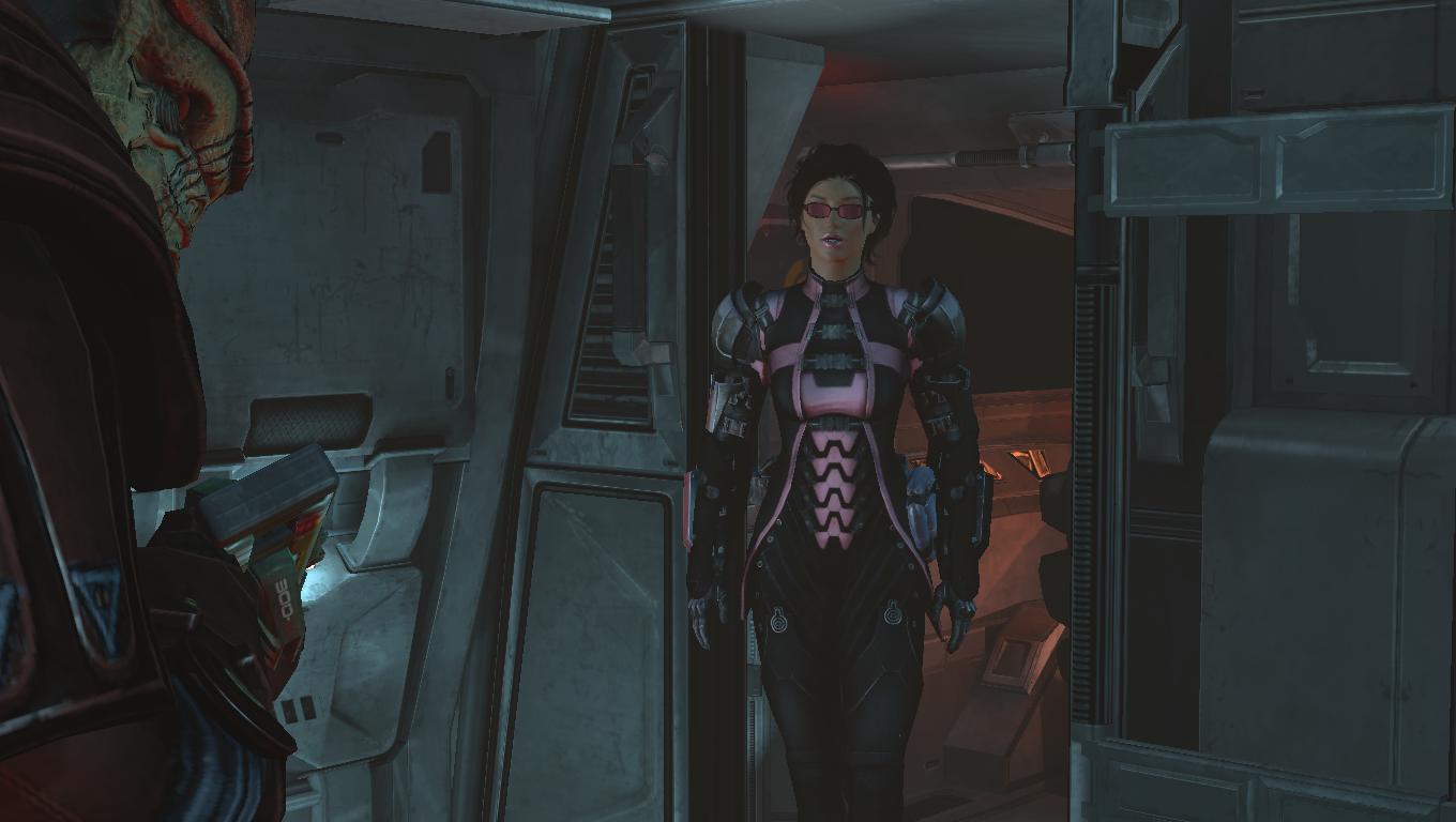 ME3 Liara Alt Armor For Shepard Pink Version by Aneksunamun on DeviantArt