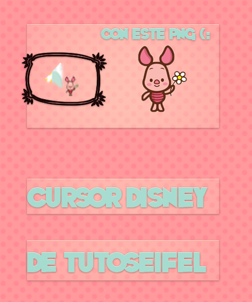 cursor disney by TutosEifel on DeviantArt