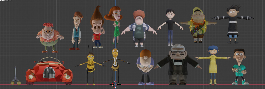 Back With New 3d Models To Download by PaddyMcClellan on DeviantArt