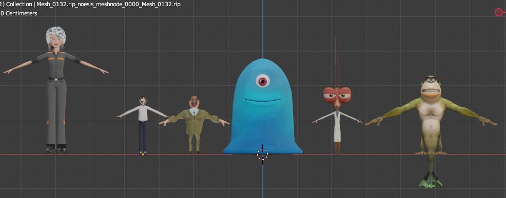 Monster Vs Aliens 3d Models (download) by PaddyMcClellan on DeviantArt