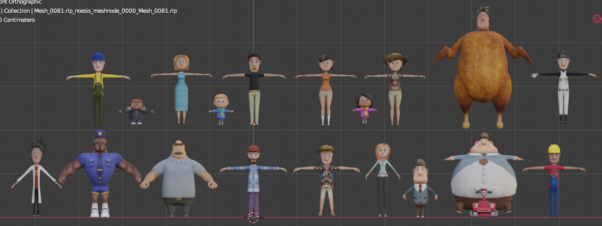 Cloudy With A Chance Of Meatballs Model Pack by PaddyMcClellan on ...