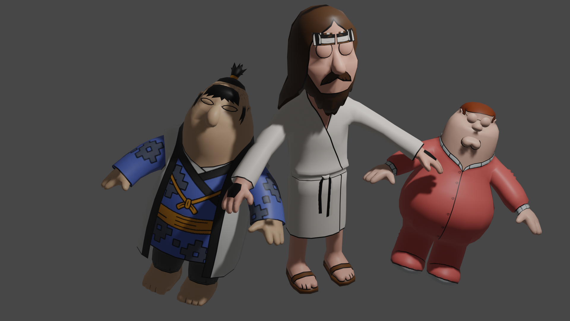 Family Guy 3d Model Pack Download by PaddyMcClellan on DeviantArt