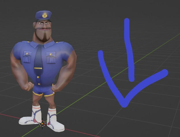 Officer Earl Rigged Download by PaddyMcClellan on DeviantArt
