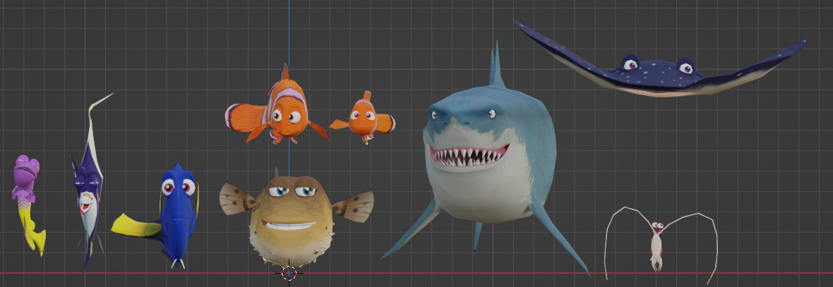 Finding Nemo Characters Add To Gmod by PaddyMcClellan on DeviantArt