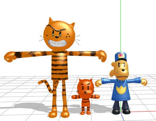 Dog Man Characters Mmd Dll by PaddyMcClellan on DeviantArt