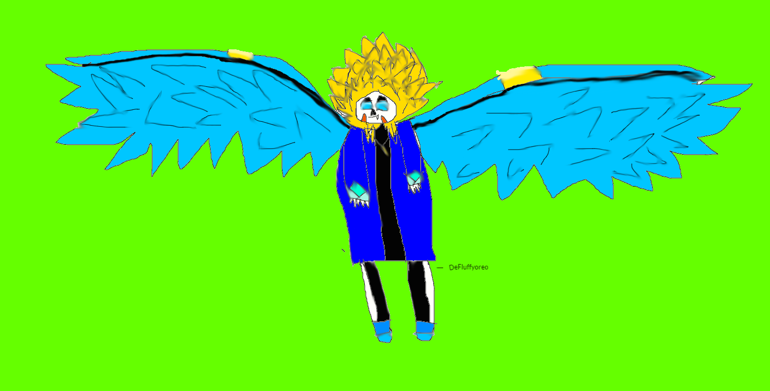 Airtale sans flying by DeFluffyoreo on DeviantArt