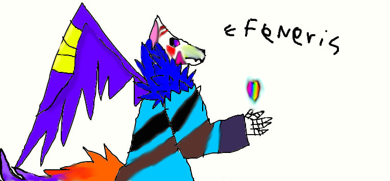 feneris as a gift to yuki by DeFluffyoreo on DeviantArt